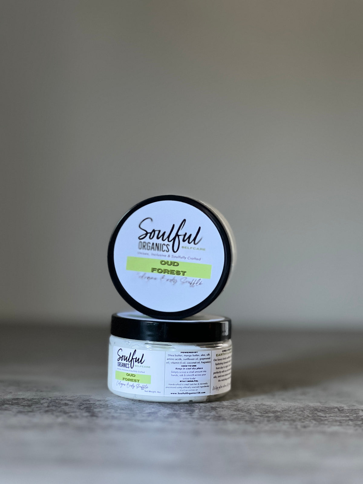 Oud Forest Fragrance Body Souffle – Soulful Organics