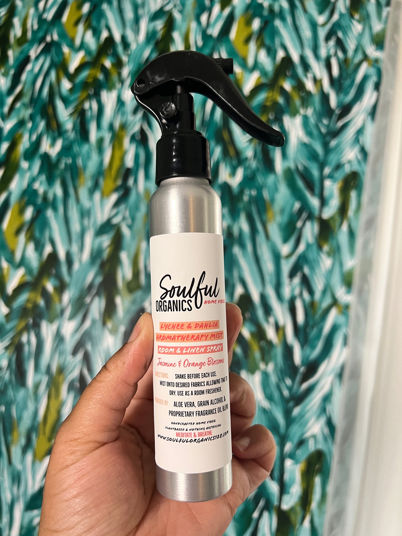 Lychee & Dahlia Room/Linen Spray – Soulful Organics, LLC.